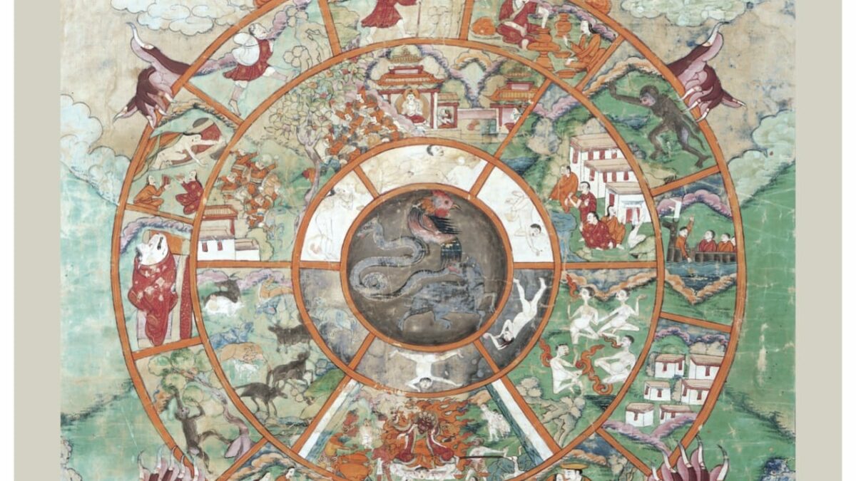 Buddhist Circle Of Life Symbol