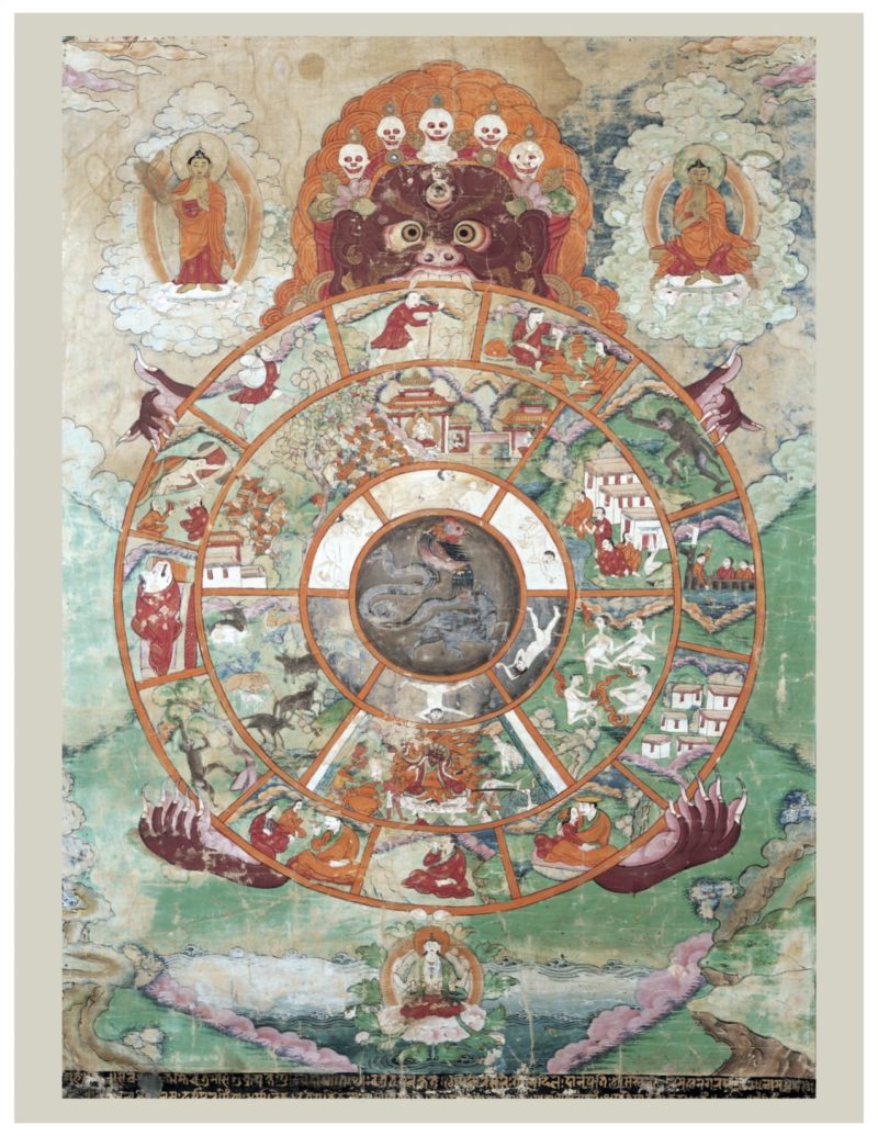 Buddhist Karma Wheel