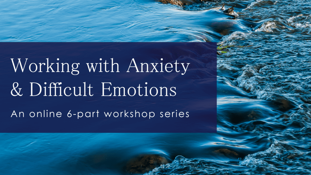 Working with Anxiety | Lion’s Roar