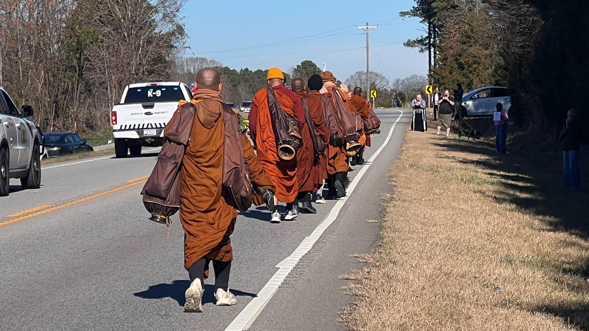 A Glimpse of the Buddhist Monks’ “Walk for Peace” Across the United ...